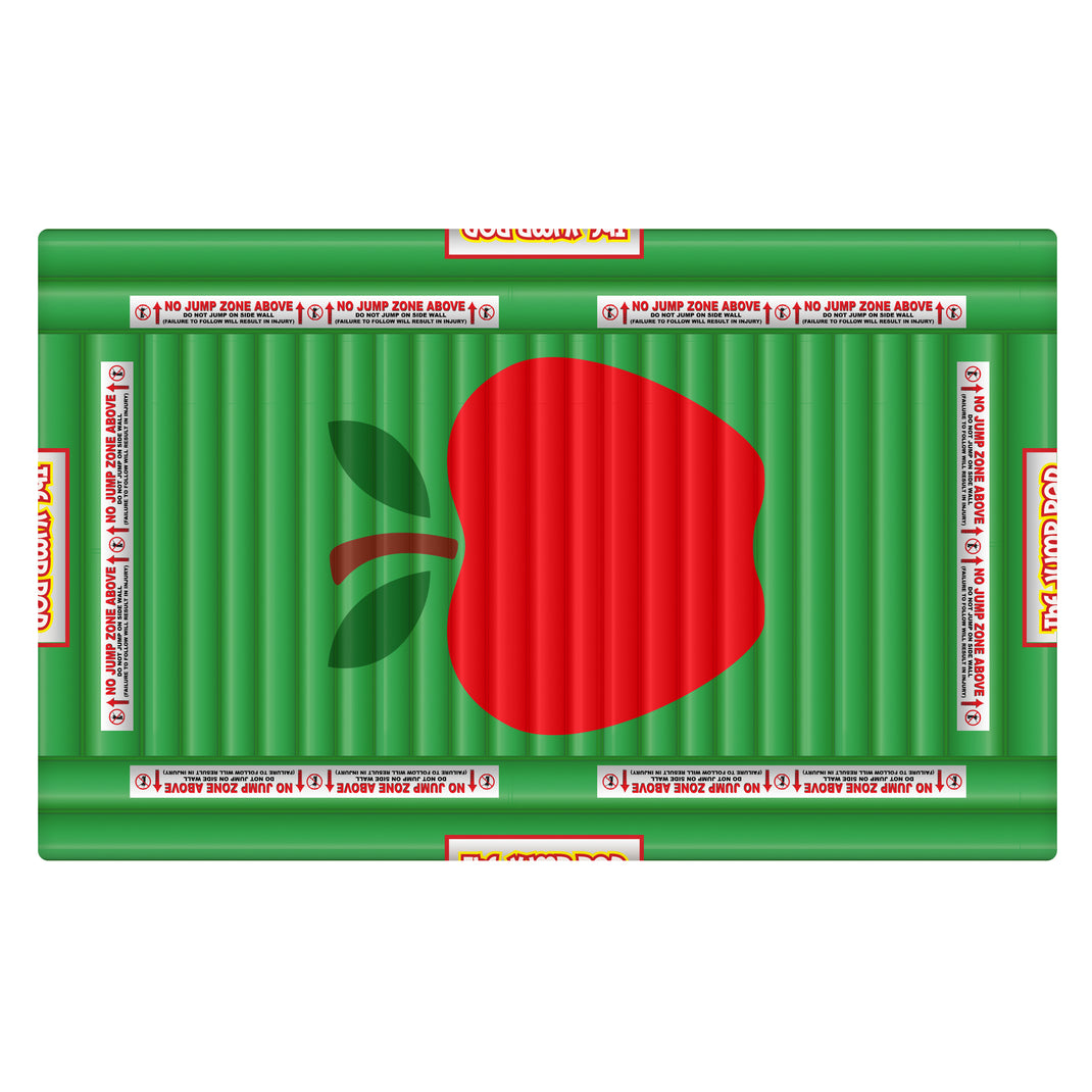 The Apple Pad Inflatable | Custom Apple Jumping Pad