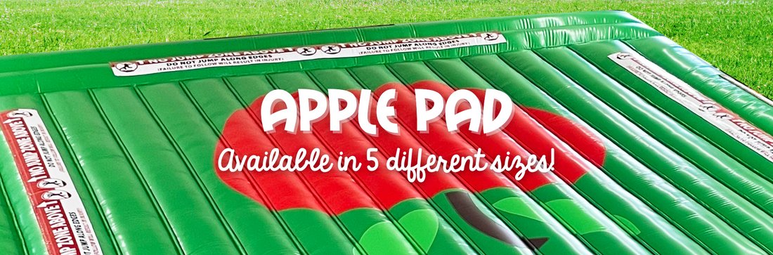 The Apple Pad Inflatable | Custom Apple Jumping Pad