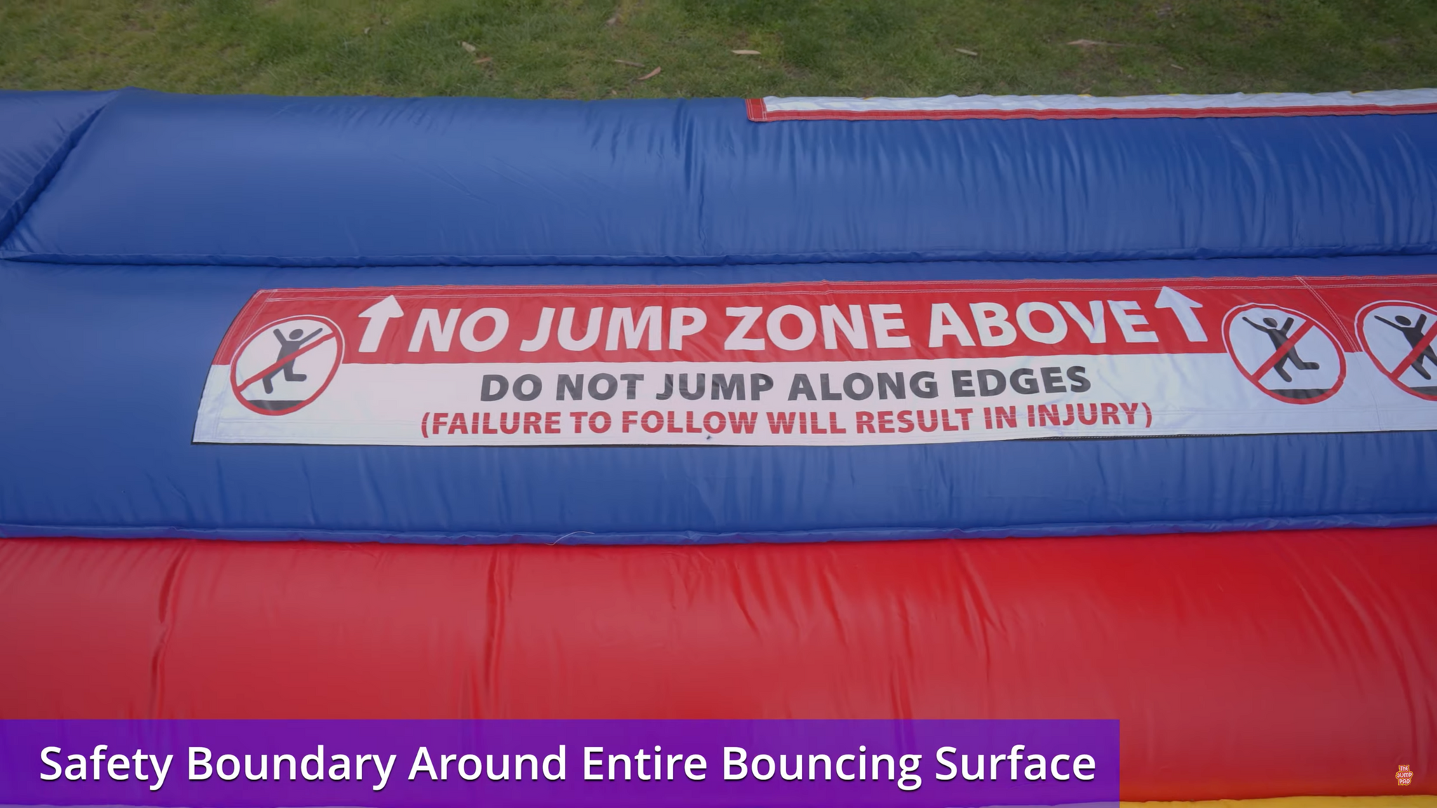 No Jump Safety Labels for Inflatable Jump Pads | The Jump Pad